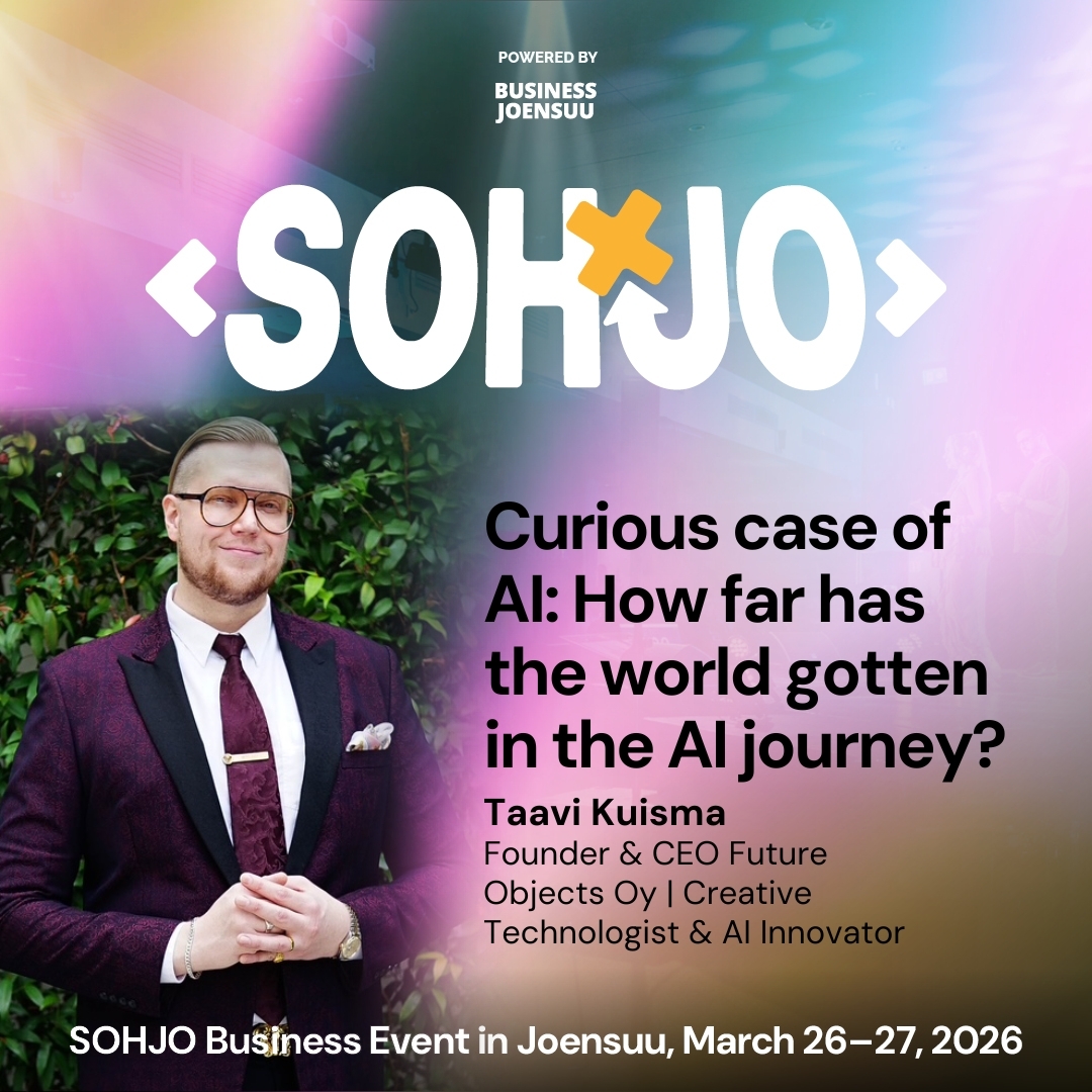 SOHJO Keynote Speaker 2026 - Taavi Kuisma