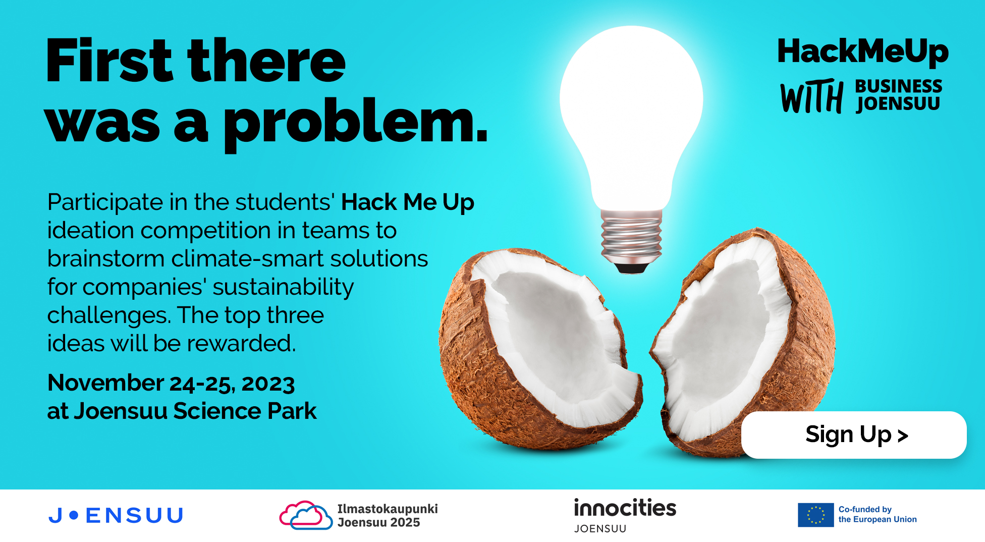 Students' Hack Me Up Ideation Competition - Business Joensuu